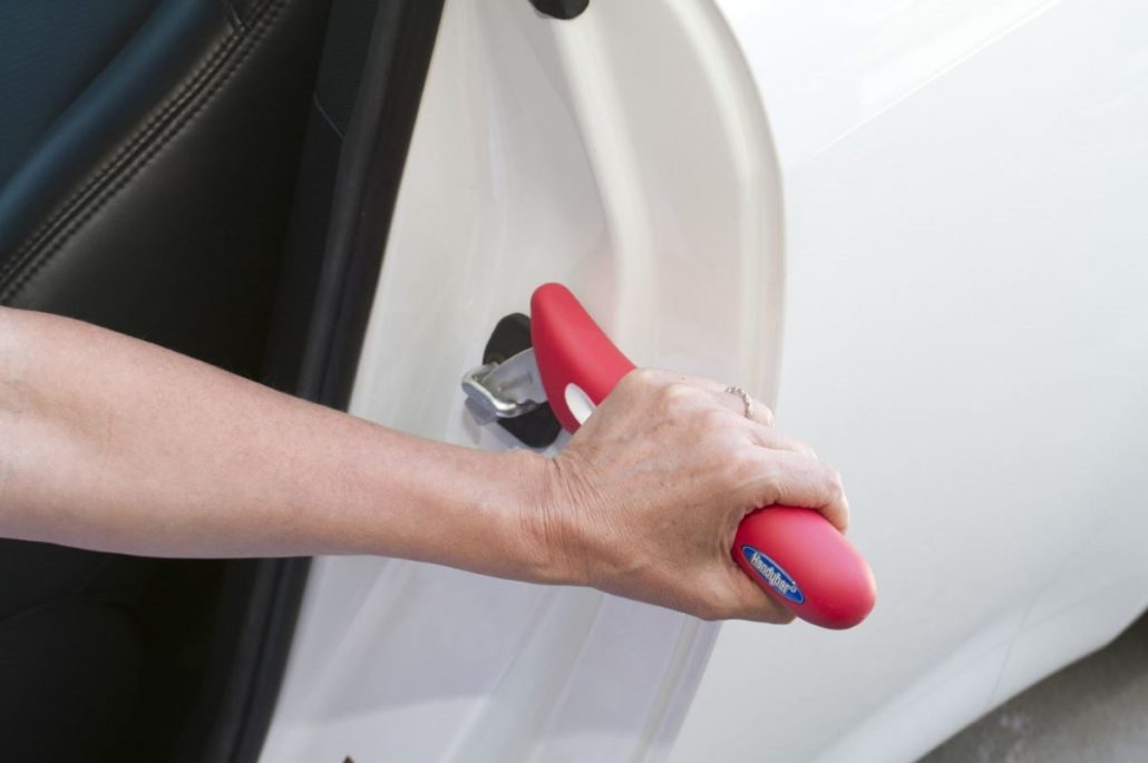 Handybar vehicle transfer support handle - Whitecross