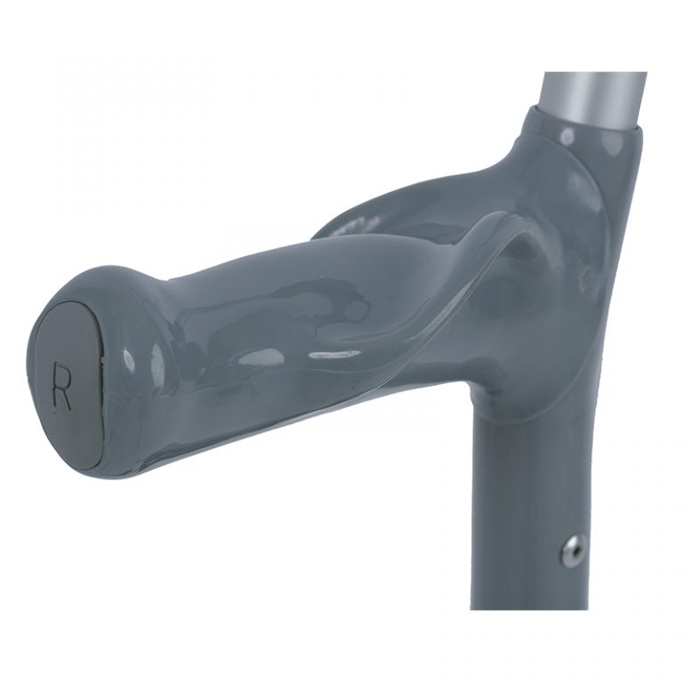 Peak Care Forearm Anatomical Grip Crutches - Whitecross