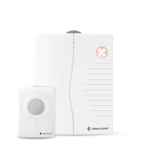 Bellman Visit Loud Doorbell Pack - Whitecross