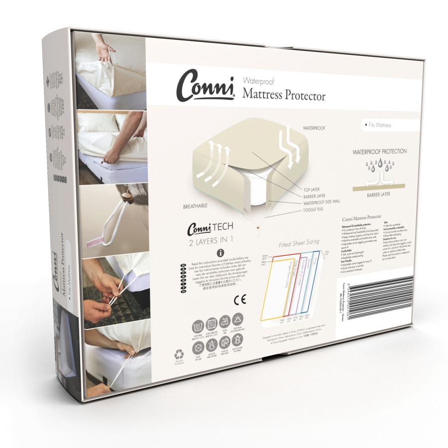 Conni Mattress Protector - Whitecross